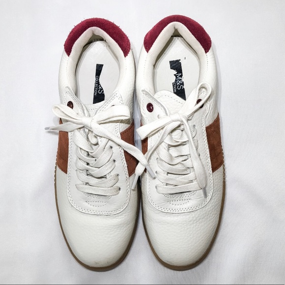 Mark & Spencer | Shoes | Mark Spencer Collection Flatform White ...